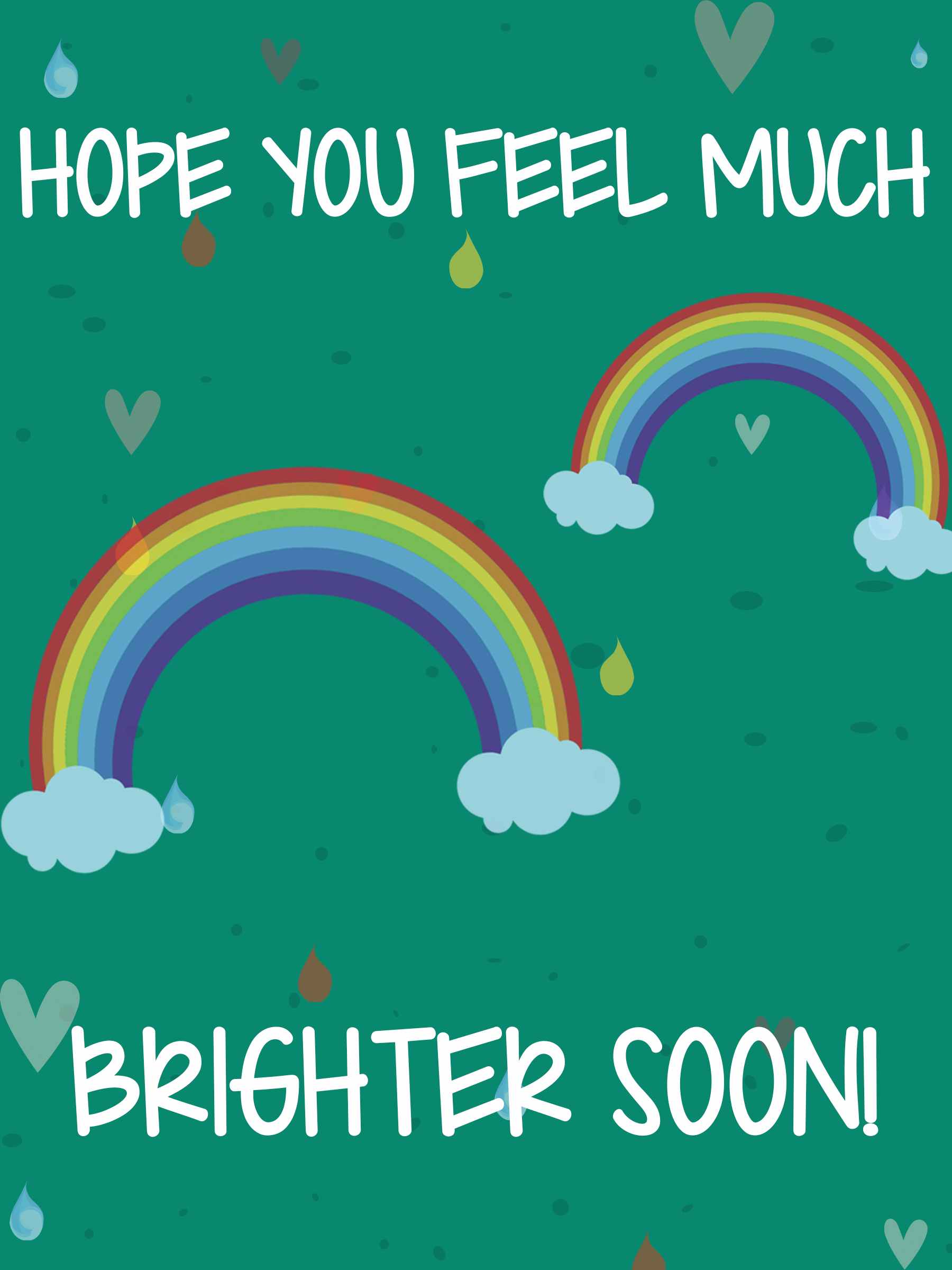 Feel Better & Brighter Rainbow eCard - Video and Animated eCards ...
